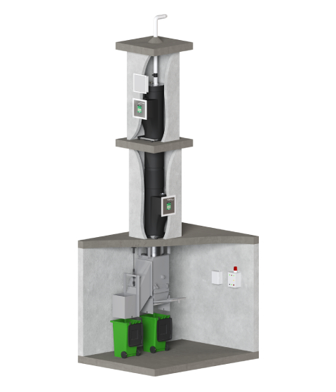 Garbage Chutes, Rubbish Chutes & Refuse Chutes | Elephants Foots